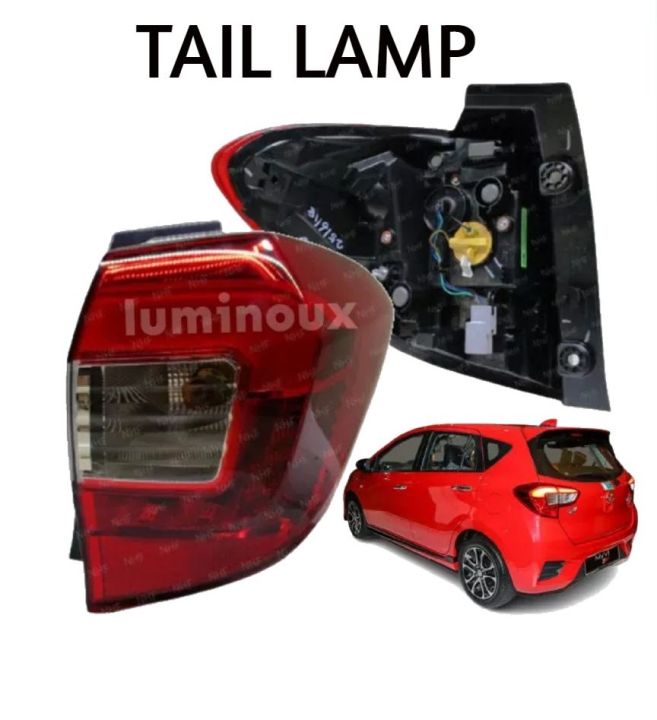 perodua myvi 2018 tail lamp / back up lamp oem design | Lazada
