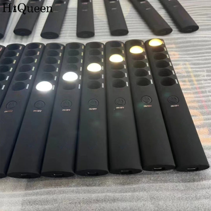 HiQueen Light Meter/CRI Stick, Type-C Rechargeable, 2700K - 6000k 6 ...