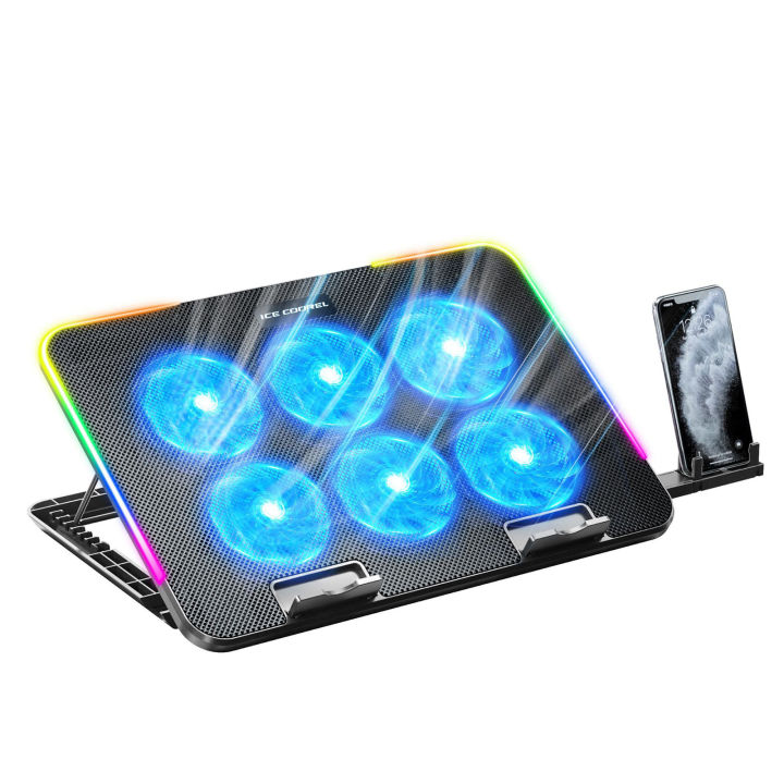 360-degree Rapid Cooling Laptop Cooler Laptop Cooling Pad Rgb Laptop ...