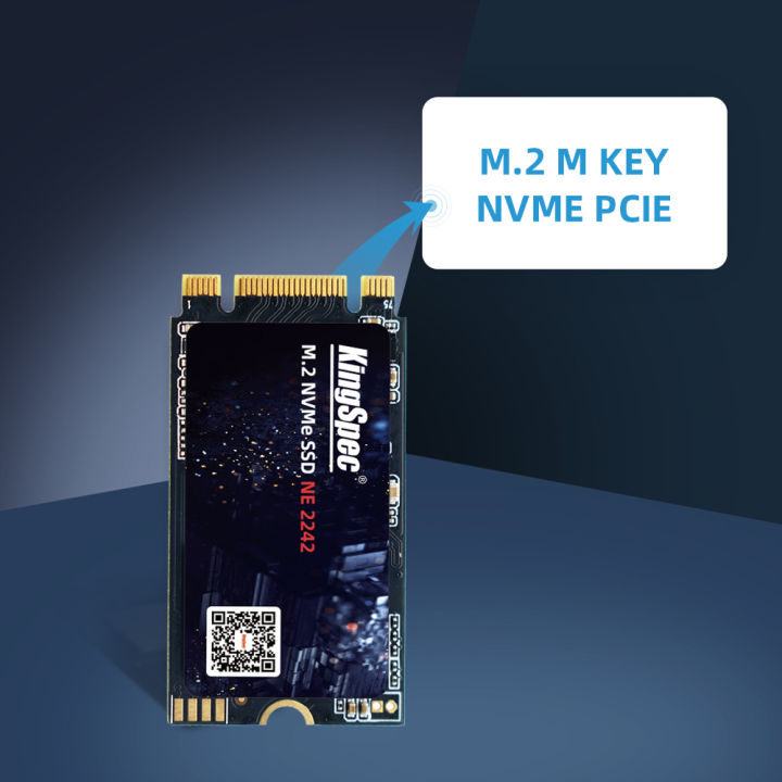 KingSpec SSD M2 256GB NVME SSD 1TB 128GB 512GB Ssd M.2 2242 PCIe ฮาร์ดดิสก์ไดรฟ์ภายใน Solid ...