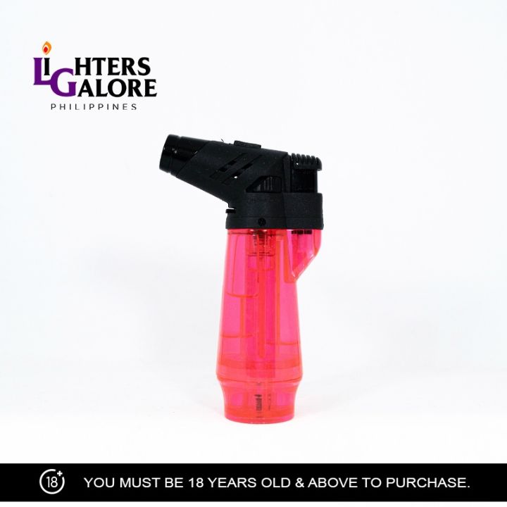 Lighters Galore - Pocket Torch 102 (Angled Nozzle W/ Lock, 4.35 Inches ...