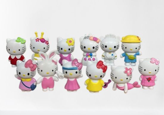 Hello Kitty Collectible Figure Set of 6/10 Mini Figures | Lazada PH