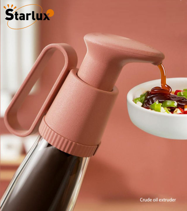 Starlux Kitchen Tools Household Oyster Sauce Pump Head Oil Chili Tomato Sauce Bottle Mouth ...