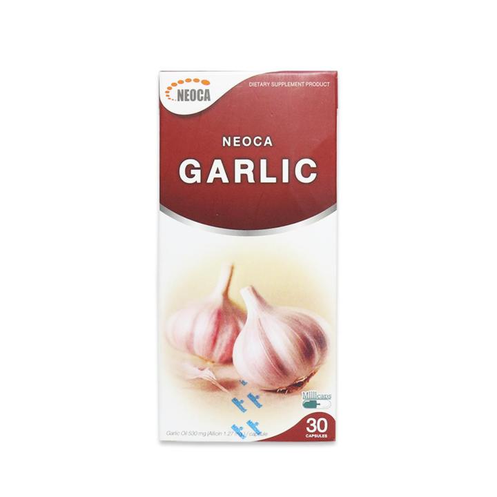 Neoca Garlic นีโอก้า การ์ลิค น้ำมันกระเทียม 30เม็ด | Lazada.co.th