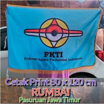 Bendera FKTI Federasi Karate Tradisional Indonesia Rumbai | Lazada ...