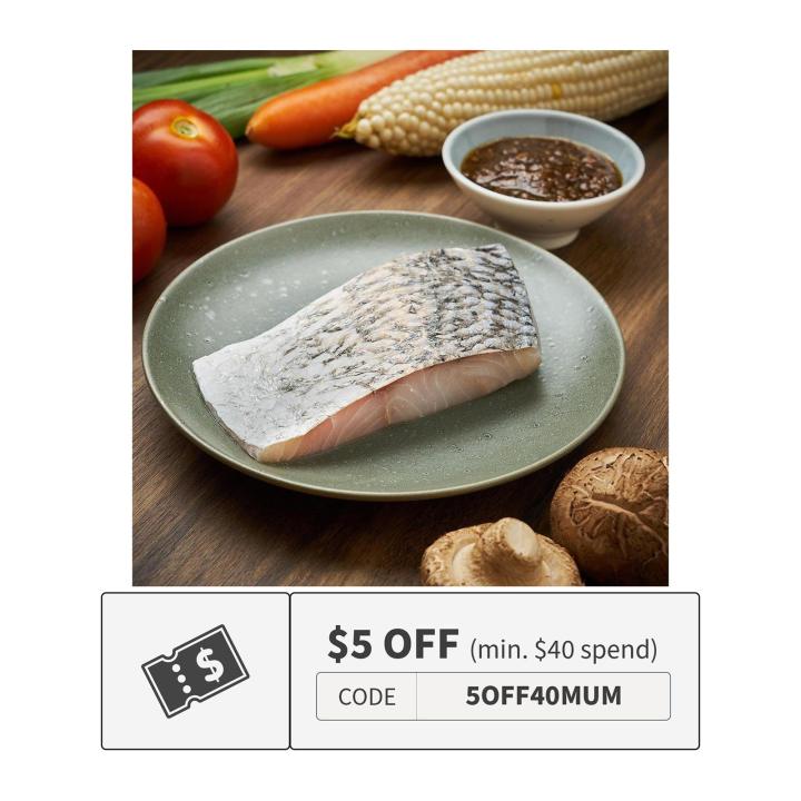Catch Seafood Wild ThreadFin Portion (Ngor He / Ikan Kurau) | Lazada ...