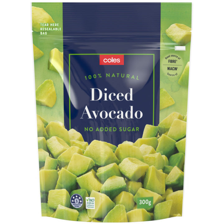 โคลส์อโวคาโดหันเต๋าแช่แข็ง300ก Coles Frozen Diced Avocado300g | Lazada ...