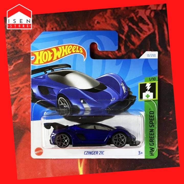 Hot Wheels - Czinger 21C (Blue) - HW Green Speed 1/10 Toy Cars & Trucks for Kids and Collectors ...