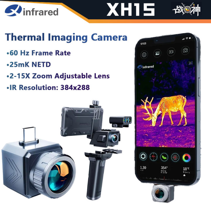 Infiray XH15 Thermal Monocular Xinfrared X3 Thermal Imager 60hz Night ...