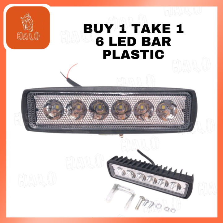 [HALO MOTOR] 6 LED BAR LIGHT BUY 1 TAKE 1 | Lazada PH