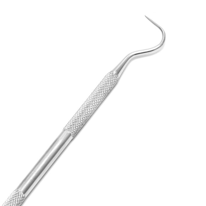 Double Hook Tooth Dental Explorer Probe Materials Dentalist Dentist ...