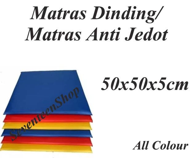 Matras Dinding Anti Jedot Tebal - Pelindung Benturan 50x50x5cm | Lazada ...