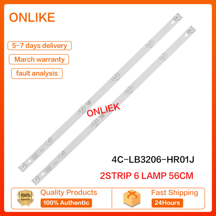 TCL 32"LED TV BACKLIGHT D32A810 B32A739 L32F3301B LAMP BAR 4C-LB3206 ...