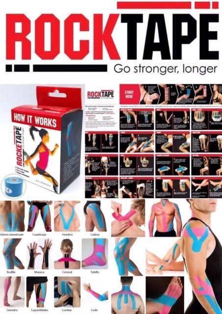 Rock Tape ผ้าเทป บำบัดคิเนซิโอ ลด ปวด อักเสบ กล้ามเนื้อ ยืดหยุ่นสบาย ไม่ระคายเคือง | Lazada.co.th