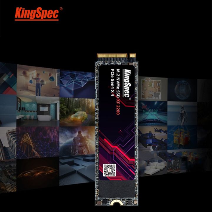 KingSpec PCIe 4.0 SSD M.2 NVME 512G 1TB 2TB 4TB M2 2280 Gen4 Hard Disk Drive Internal Solid ...