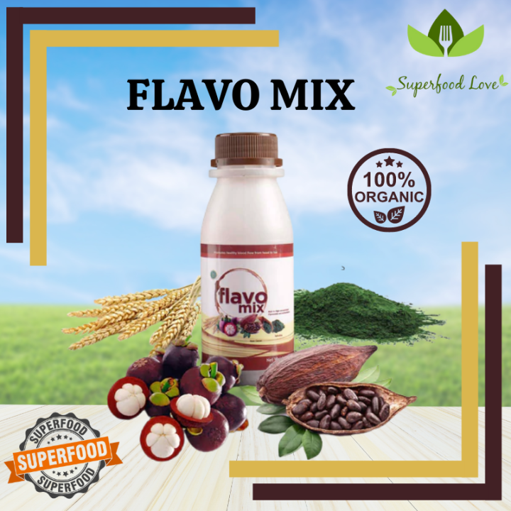 "Improving Lives Together" 1 Bottle Flavo Mix 4 Superfood Rich in ...