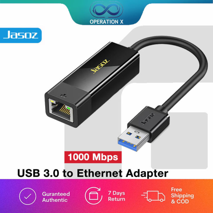 OPERATION X USB Network Adapter USB To RJ45 Adapter 100Mbps/1000Mbps ...