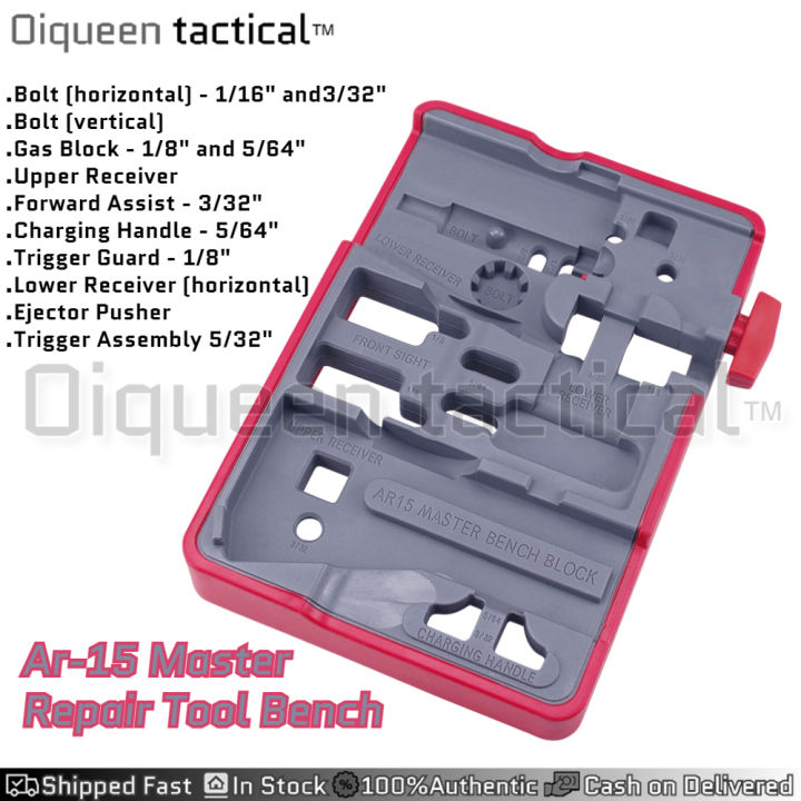 Oiqueen Tactics AR-15 Master Bench Blockการก่อสร้างที่ทนทานเป็นพิเศษAR ...