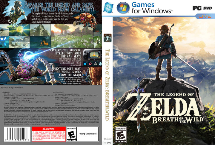 The Legend of Zelda - Breath of the Wild PC GAME [Offline INSTALLATION ...
