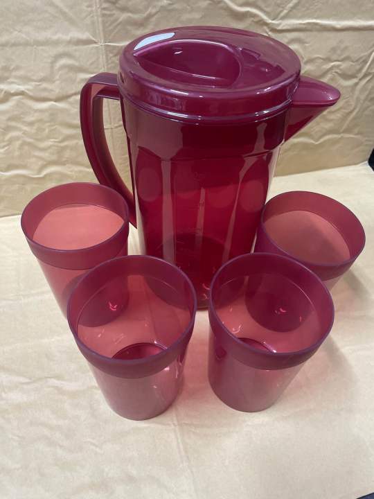 Pitcher and Plastic Cup Set | Lazada PH