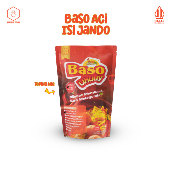 Republic Of Aci | Baso Aci Uhuuy + Mie Varian Isi Jando | Lazada Indonesia