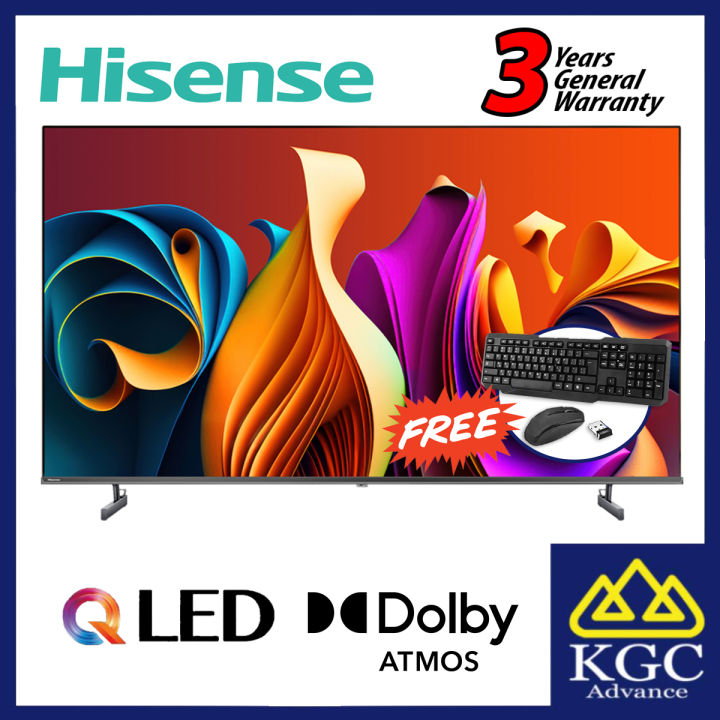 (Free Shipping) Hisense 55" / 65" / 75" / 85" 4K QLED Quantum Dot ...