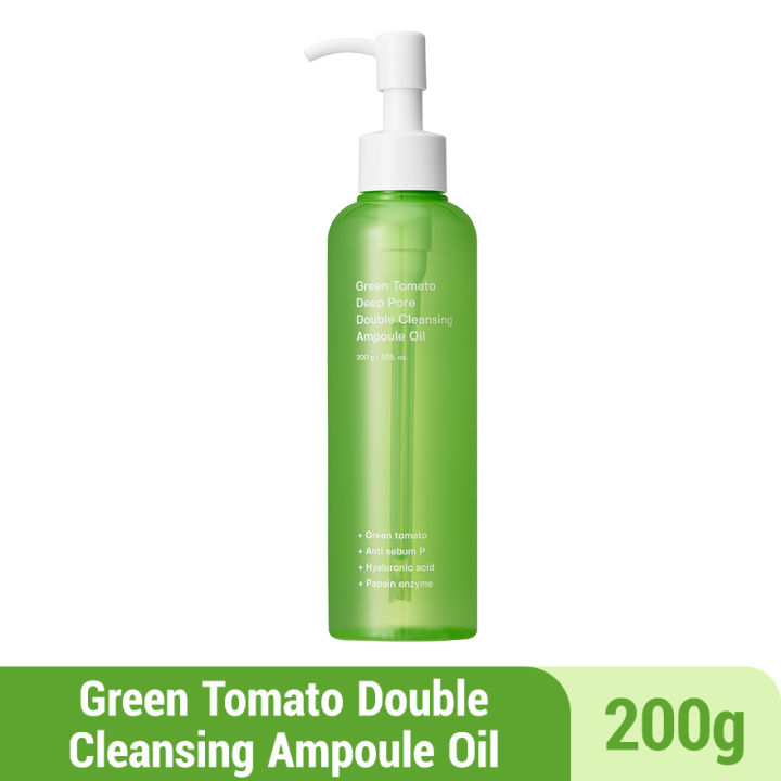 SUNGBOON EDITOR Green Tomato Double Cleansing Ampoule Oil 200g | Lazada
