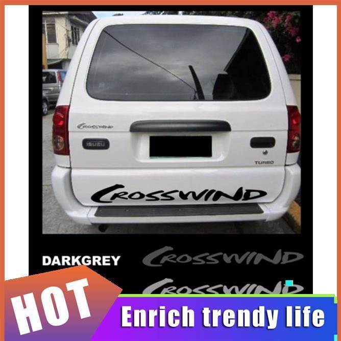 Isuzu Crosswind Tailgate Sticker Design | Lazada PH