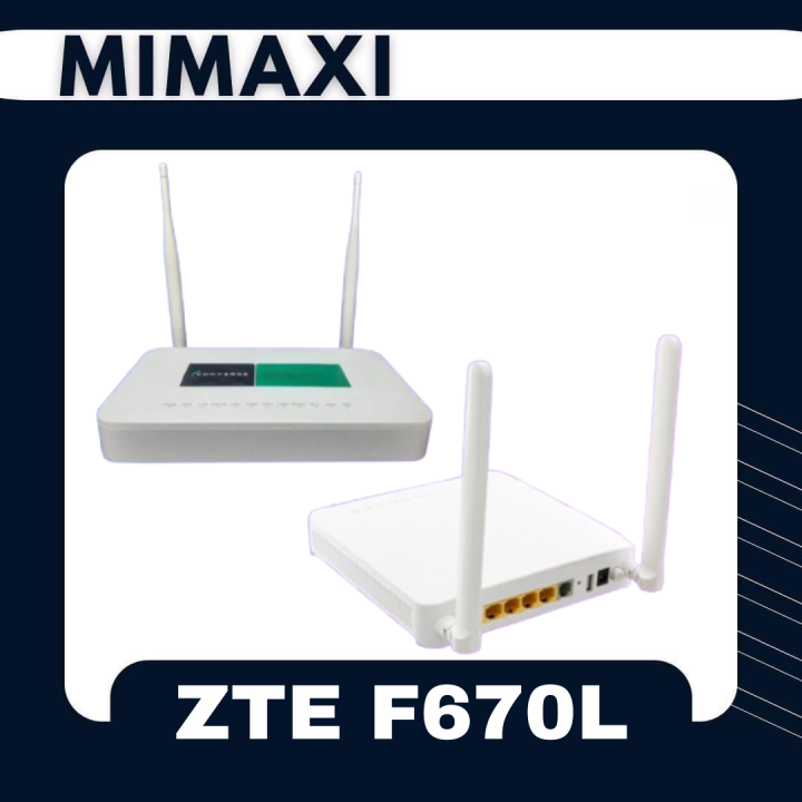 ZTE ZXHN F670L GPON ONT ( secondhand ) | Lazada PH