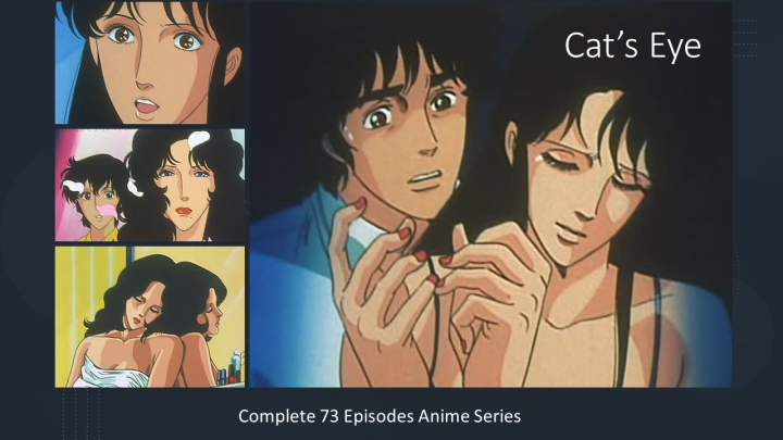 Cat's Eye Anime Series Complete 73 Episodes Video File Collection with ...