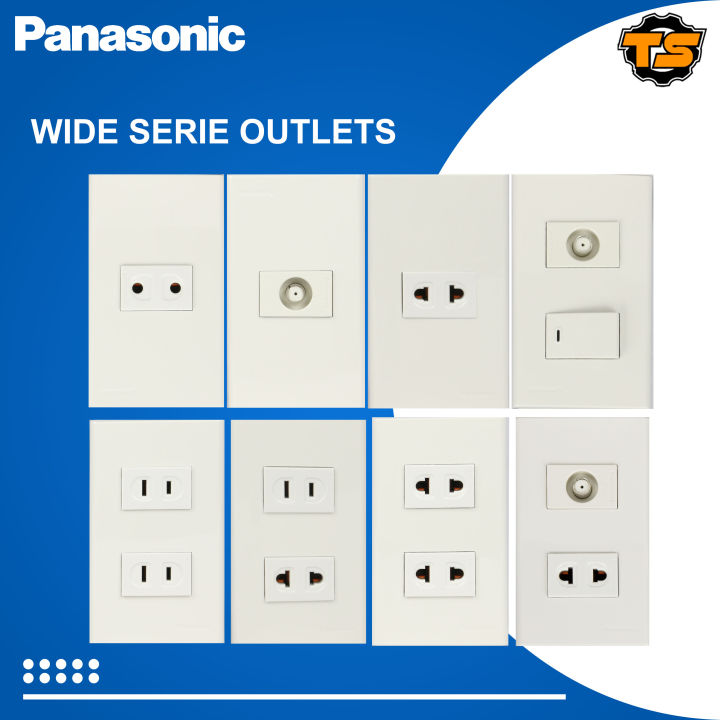 Original Panasonic Outlets Set Wide Series | Lazada PH