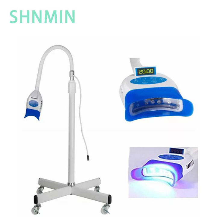 Floor Support Dental Teeth Whitening Machine Lamp Tooth Bleaching LED ...