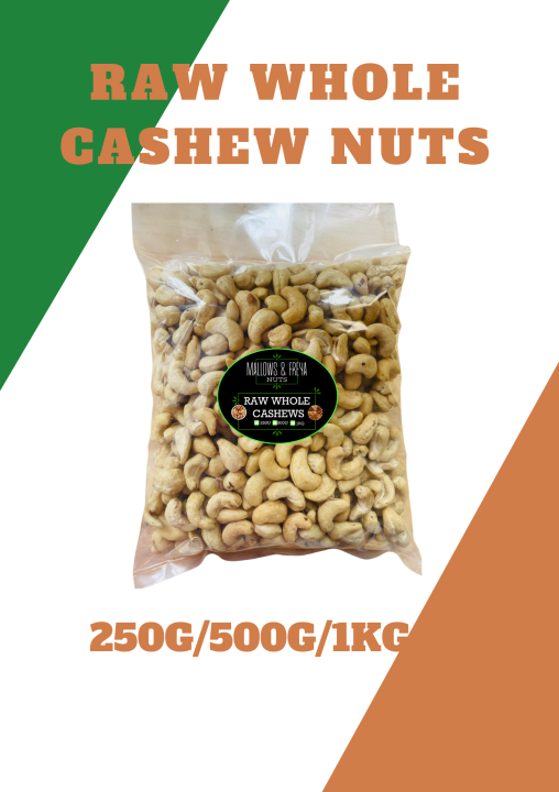 RAW WHOLE CASHEW NUTS (250G/500G/1KG) | Lazada PH