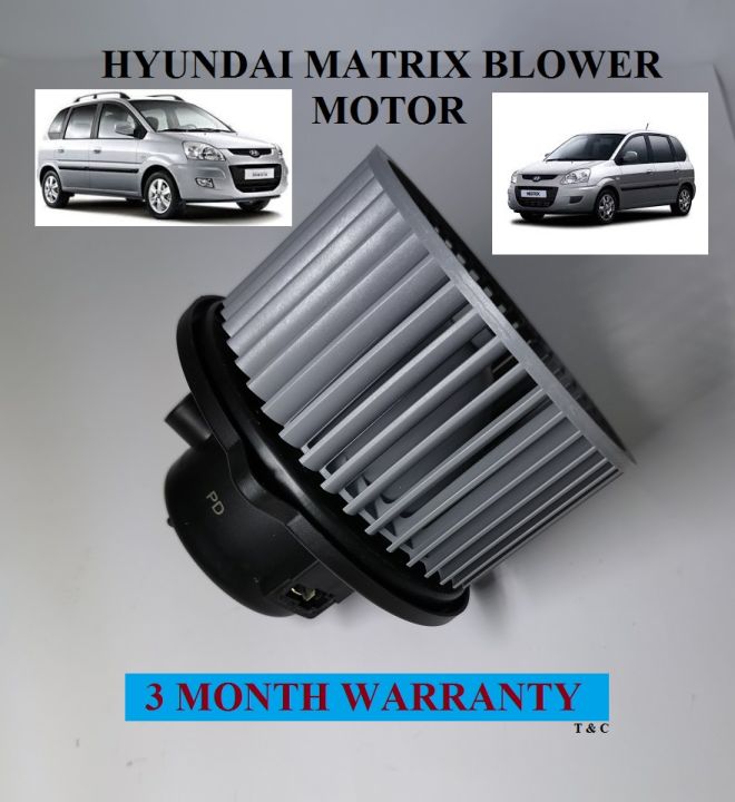 HYUNDAI MATRIX AIR COND BLOWER MOTOR / MATRIX AIRCOND BLOWER FAN MOTOR ...