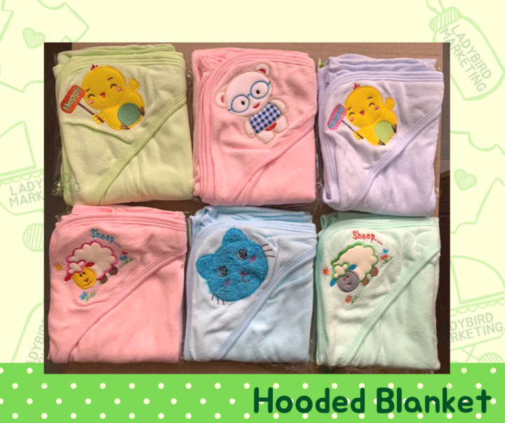 SS BABY Baby Blanket With Hood DM-BK001 | Lazada
