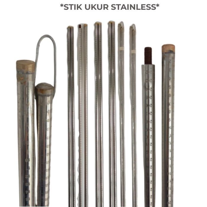 STIK / STICK UKUR, TONGKAT UKUR BBM MOBIL TANGKI 3 METER - THERSAA MART ...
