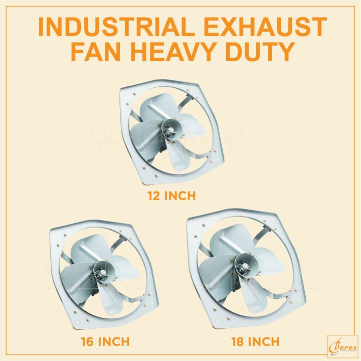 Industrial Exhaust Fan Heavy Duty Exhaust Fan Exzos Fan Industrial ...