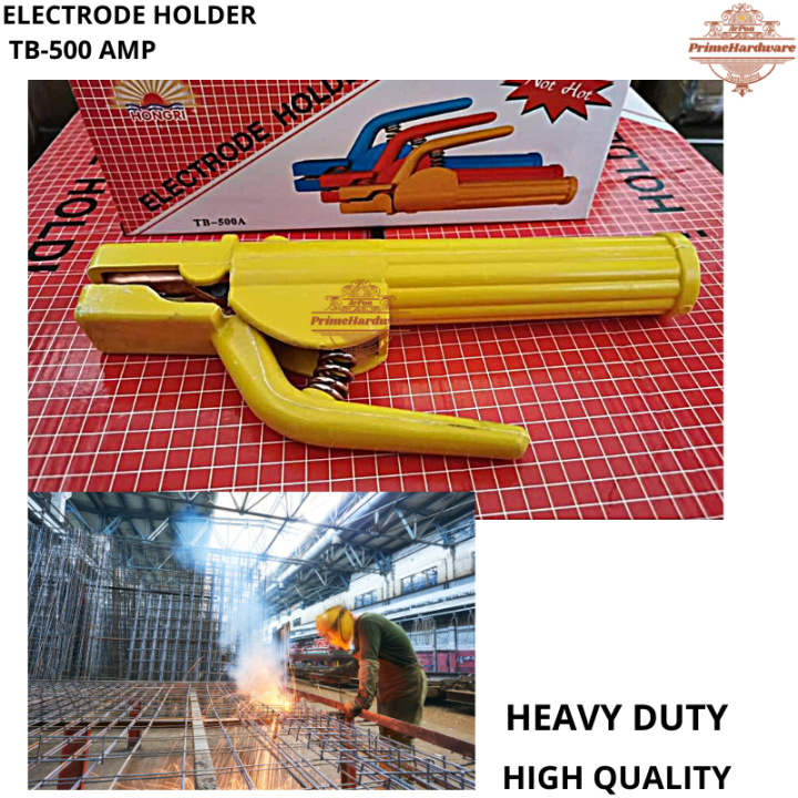 Heavy- Duty Electrode Holder Welding Rod Holder 500A | Lazada PH
