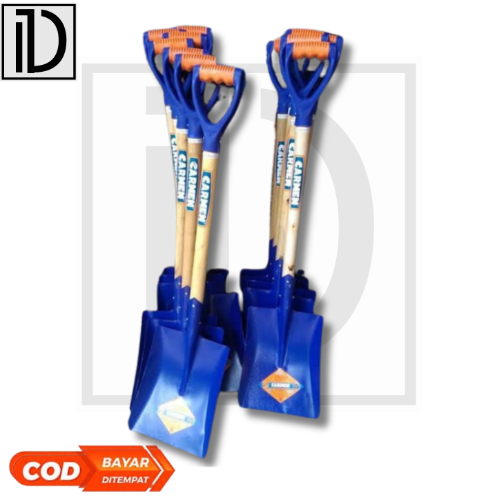 SEKOP PASIR CARMEN sekop pasir gagang kayu carmen | Lazada Indonesia