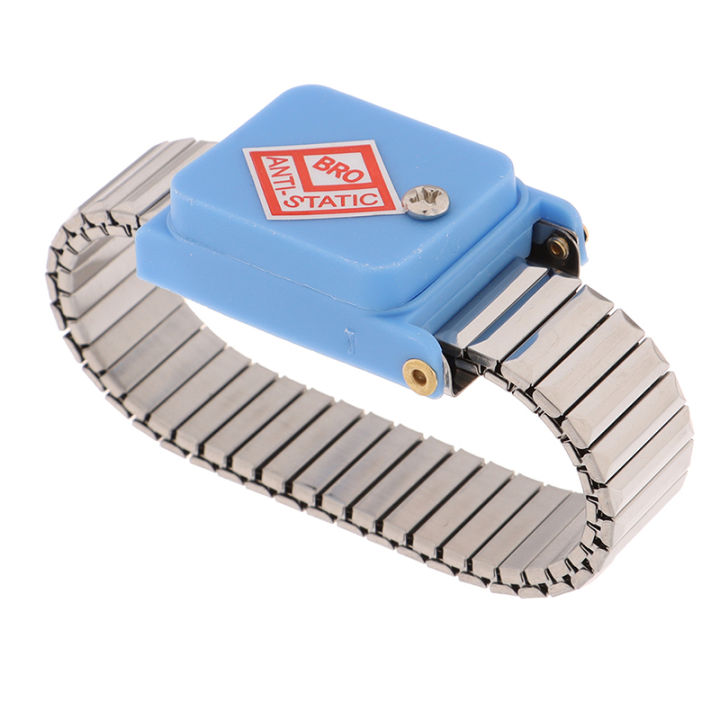 Metal Anti Static Wrist Band Strap Wireless Adjustable Esd Pulse ...