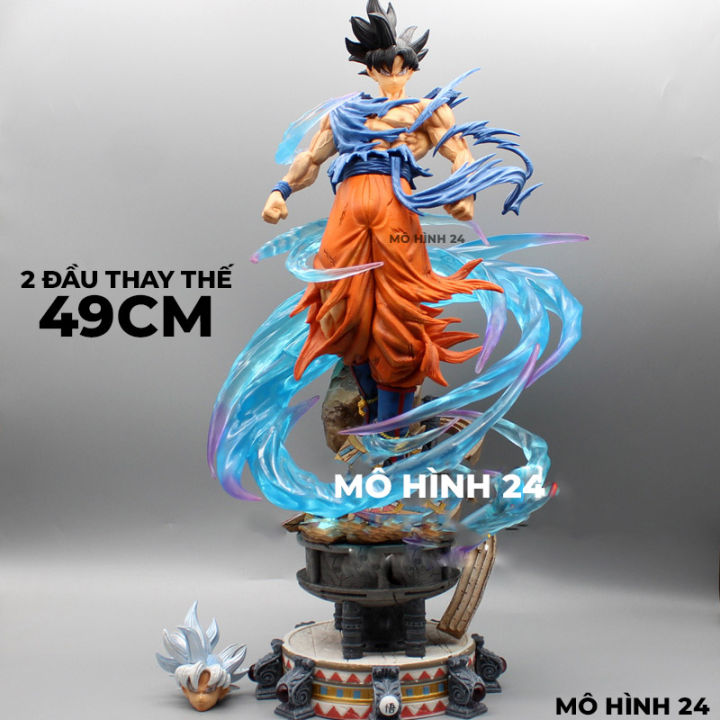 [49CM] tượng mô hình Son goku vô cực UI GK ultra instinct cỡ lớn giá rẻ ...
