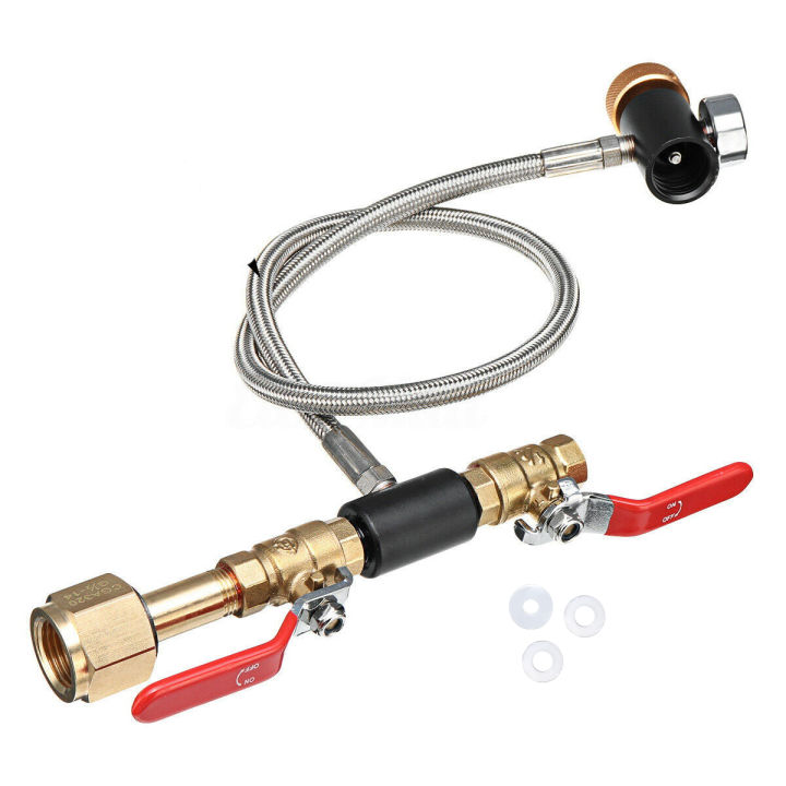 G1/2 CO2 Cylinder Refill Adapter Hose, CO2 Refill Station Connector Kit ...