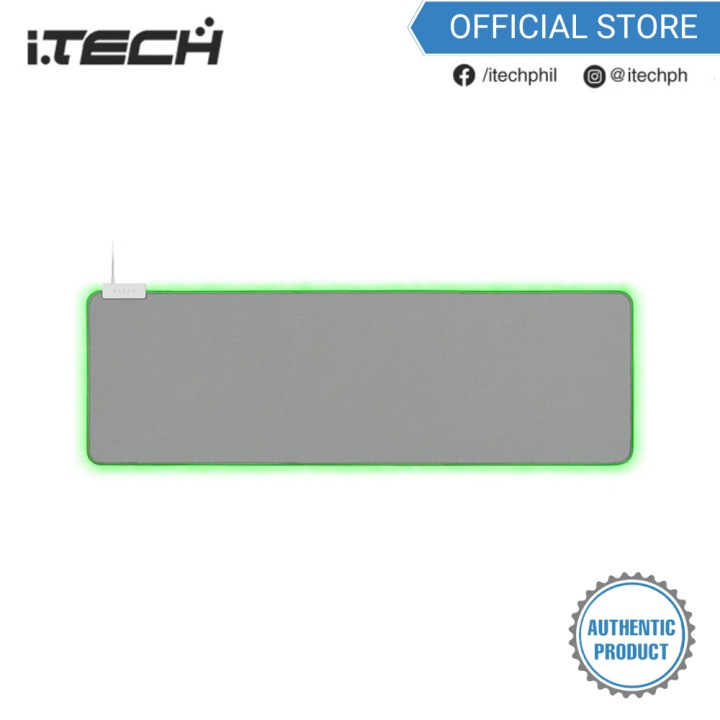 Razer Goliathus Extended Chroma Soft Gaming Mouse Mat [Mercury] RZ02 ...