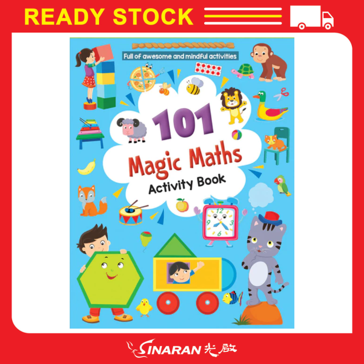 101 MAGIC MATHS ACTIVITY BOOK | Lazada