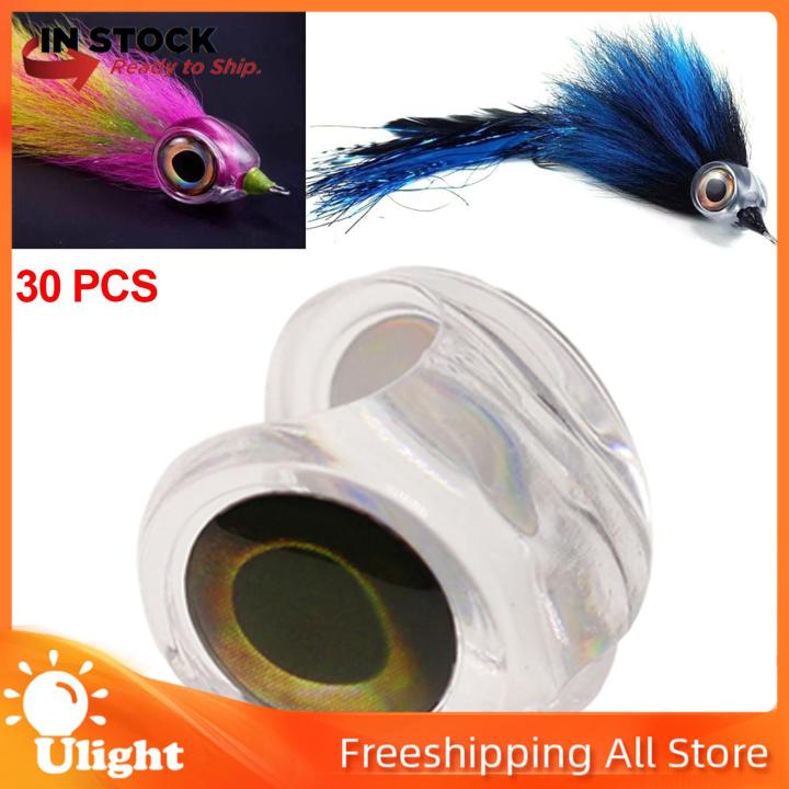 Ulight 30 Pieces Fly Tying Fish Mask Make Streamer Pike Bass Trout Bait ...