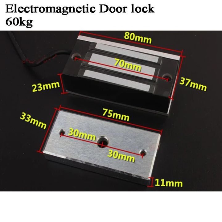 Dc12v Or 24v Mini Magnetic Lock Electric Cabinet Lock Electromagnetic Lock Locker Maglocks Fail ...