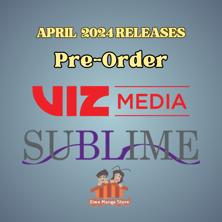 [PRE-ORDER] Viz Media (Manga, Guide Book) APRIL 2024 Releases | Lazada PH