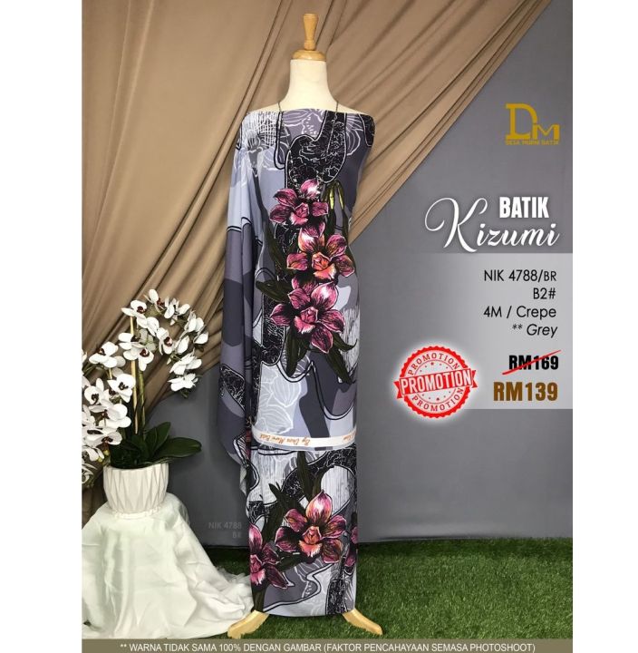 BATIK KIZUMI - KAIN PASANG CREPE by DESA MURNI BATIK -READY STOCK ...