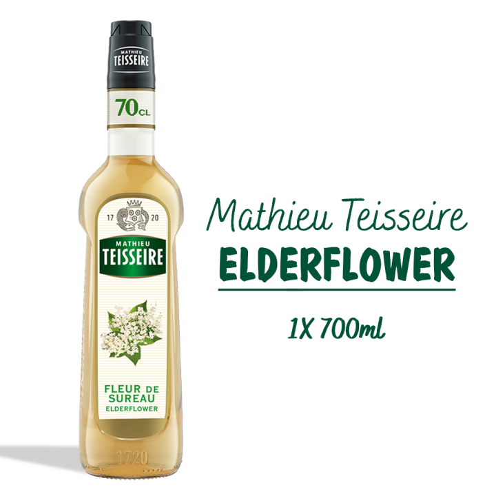 Mathieu Teisseire Elderflower Syrup 700ml | Mathieu Teisseire น้ำเชื่อม ...