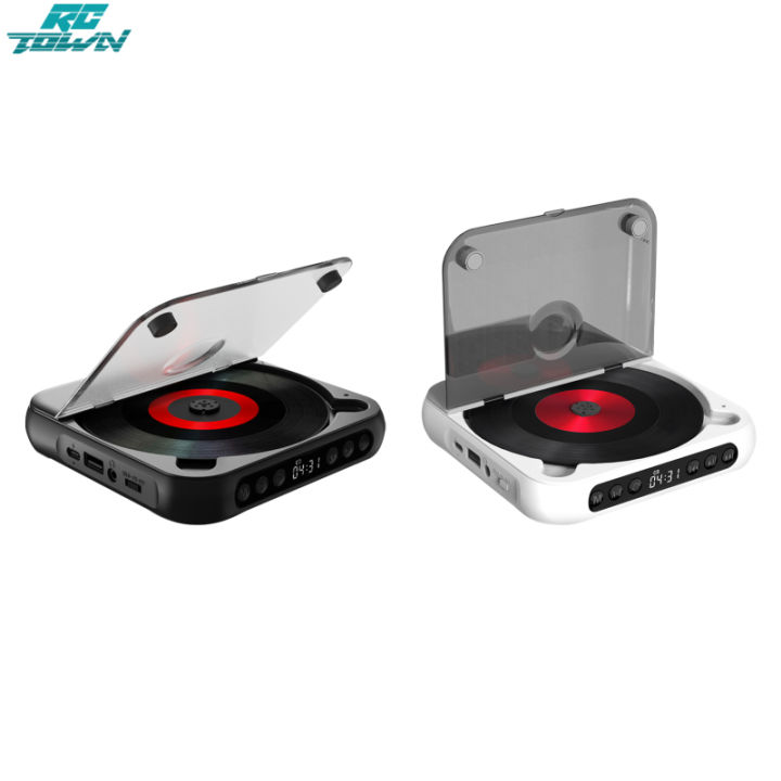Portable CD Player, V5.3 Wireless Walkman CD Player Anti-Skip ...